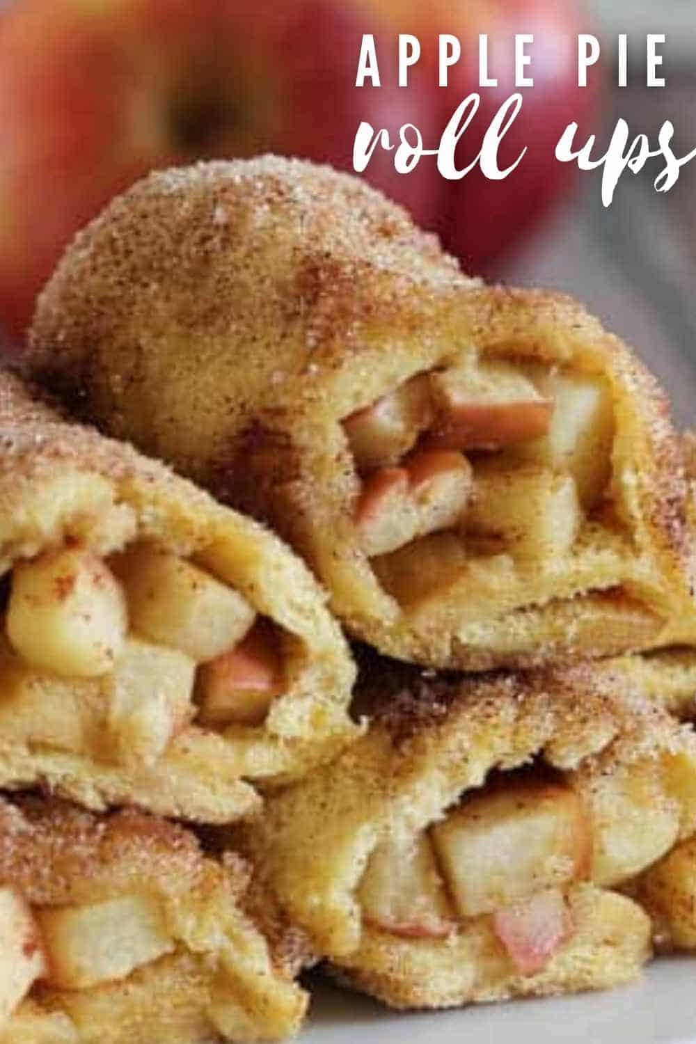 Apple Pie Roll Ups - The Happier Homemaker