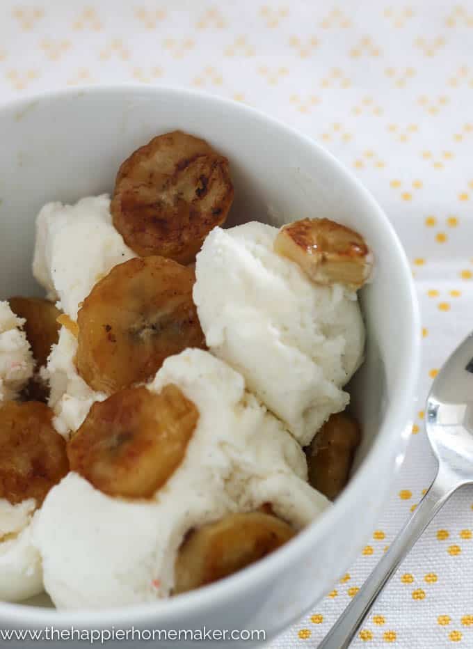 Caramelized Bananas-a Healthy Dessert Recipe | The Happier Homemaker