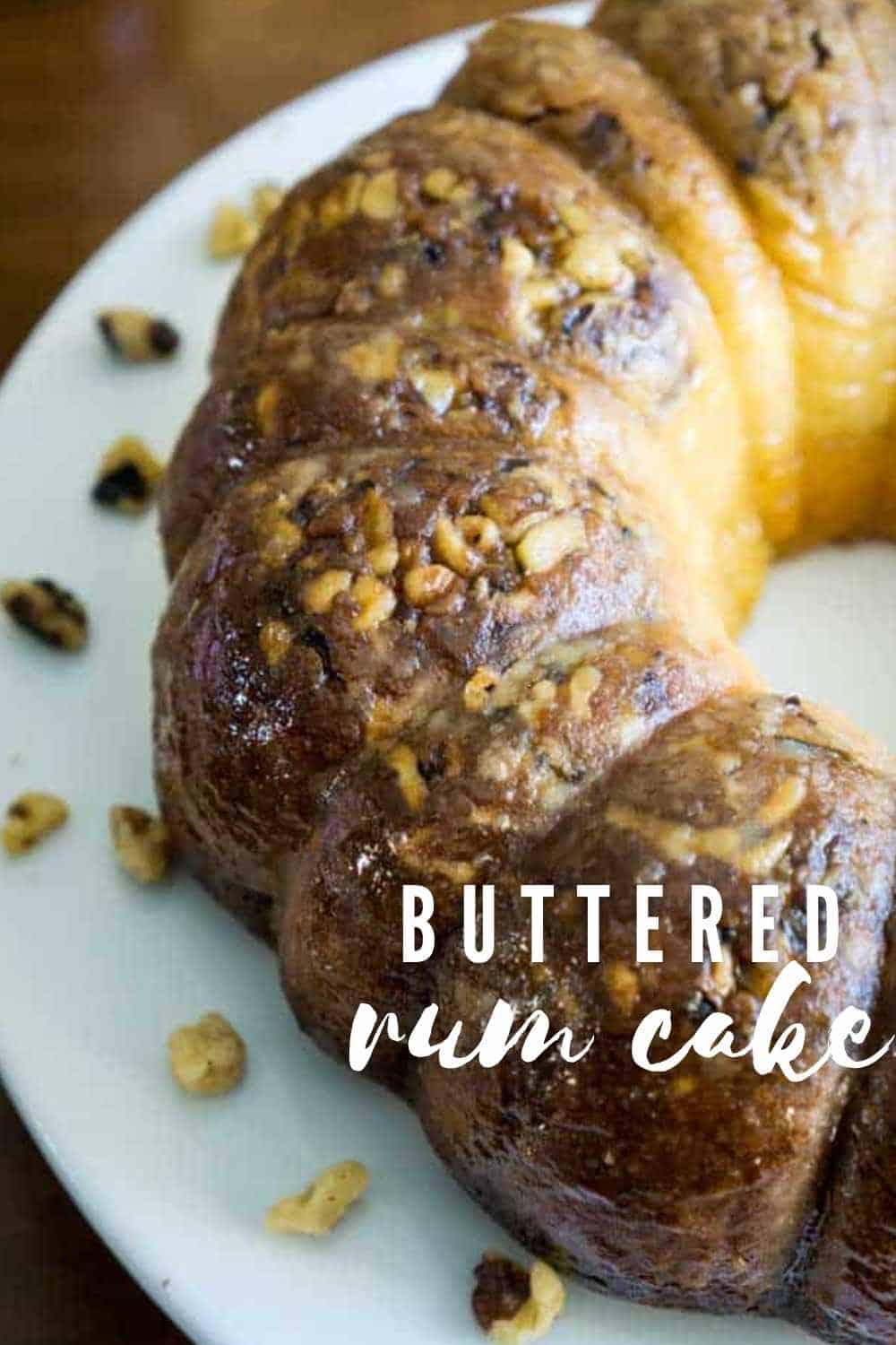 Butter Rum Cake - The Happier Homemaker