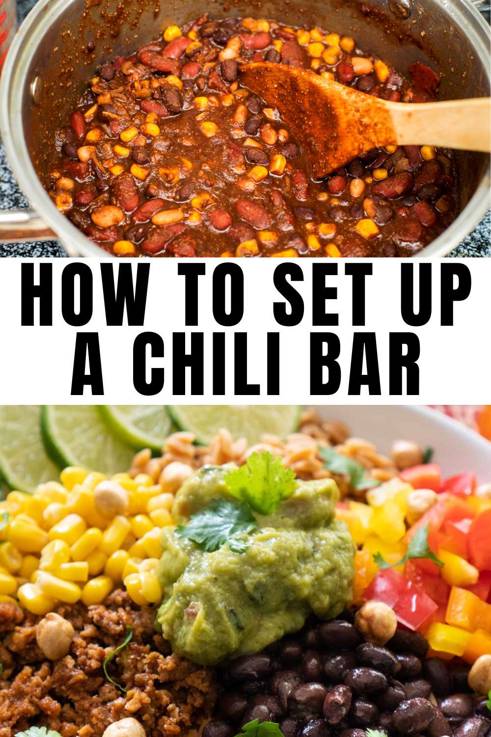 How to Set Up a Chili Bar - The Happier Homemaker