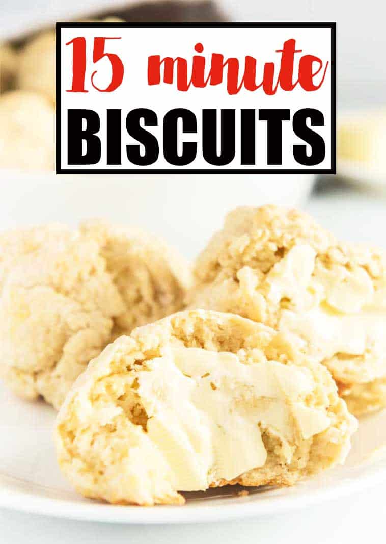 Easy Homemade Drop Biscuit Recipe - The Happier Homemaker