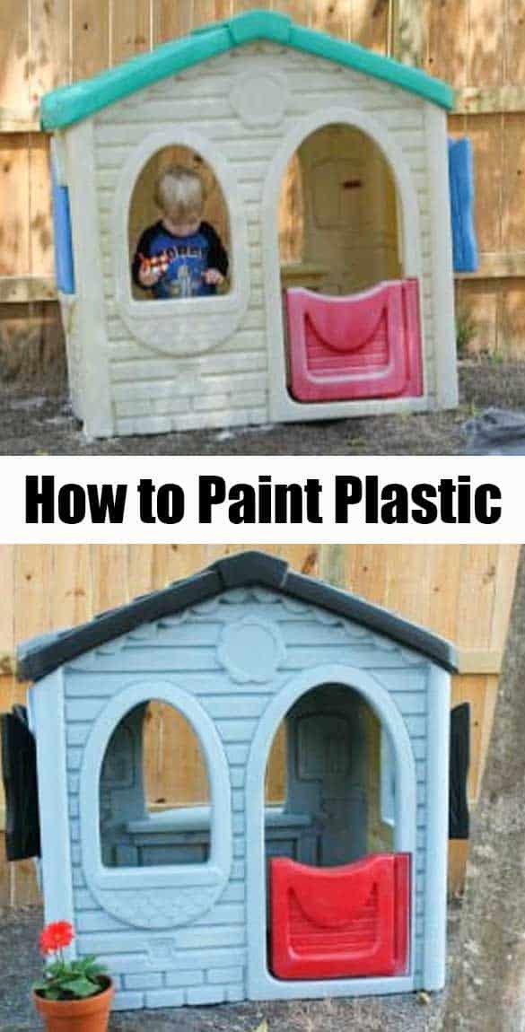 How to Paint Plastic - The Happier Homemaker