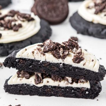 Copycat Crumbl Oreo Cookie - The Happier Homemaker