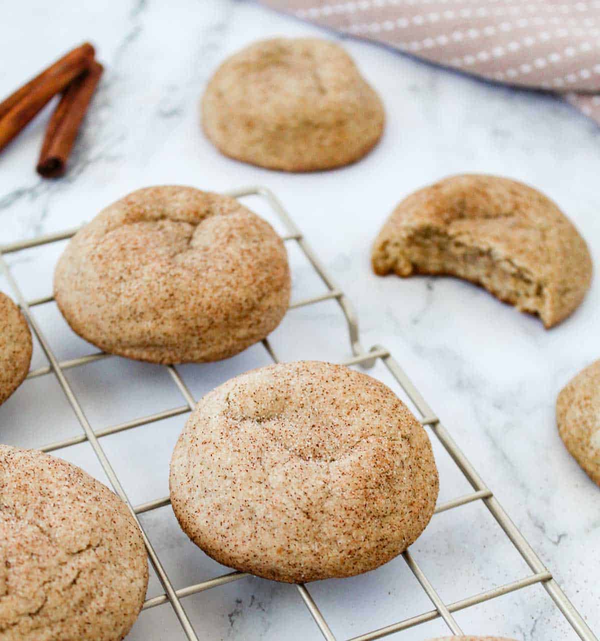 Best Snickerdoodle Cookies Recipe - Soft and Chewy! - The Happier Homemaker