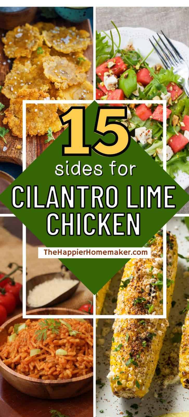What to Serve with Cilantro Lime Chicken - 15 Tasty Sides - The Happier ...
