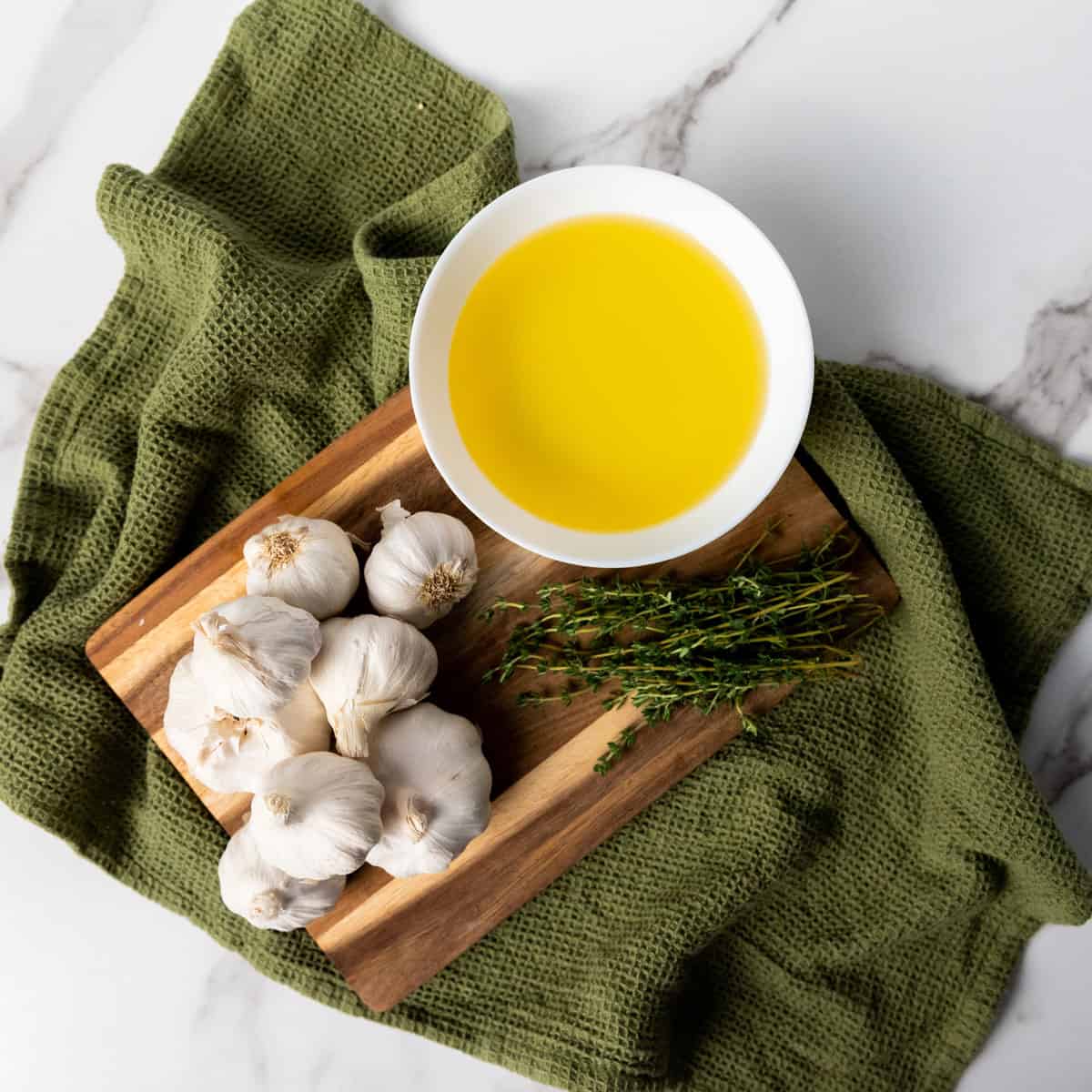 Oven Roasted Garlic Confit - The Happier Homemaker