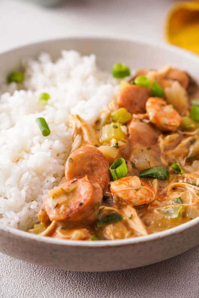 Traditional New Orleans Gumbo - The Happier Homemaker