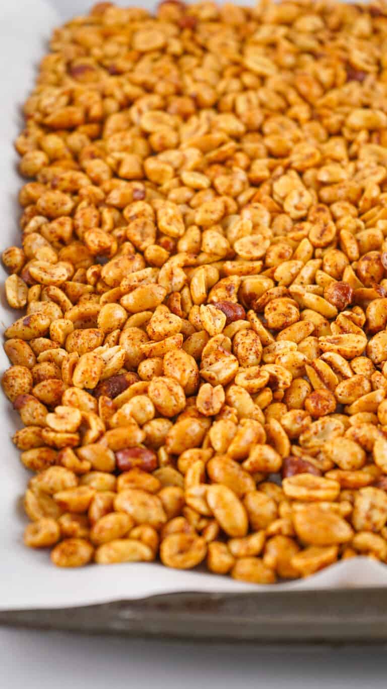 Spicy Cocktail Peanuts - The Happier Homemaker