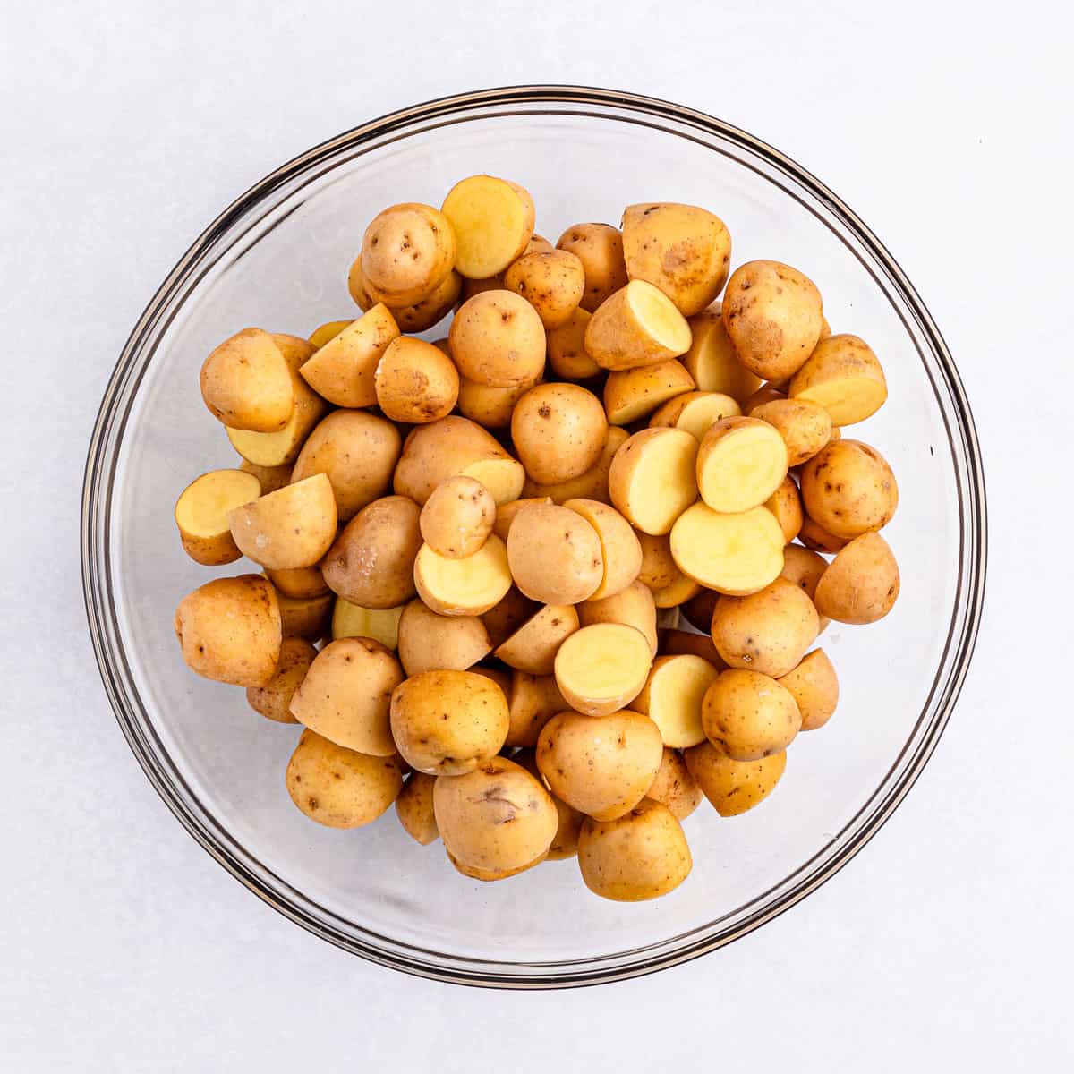 Roasted Baby Potatoes - The Happier Homemaker