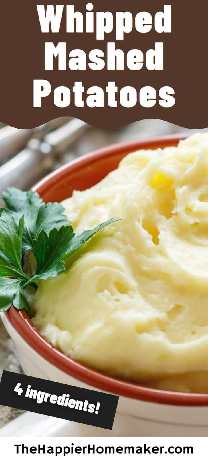 Easy Whipped Mashed Potatoes - The Happier Homemaker