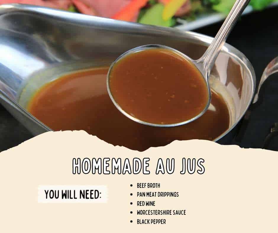 Homemade Au Jus (and Au Jus Substitutes) - The Happier Homemaker