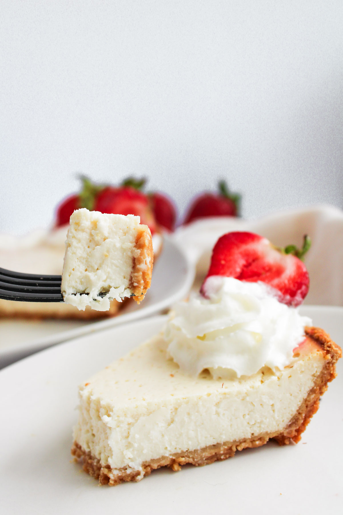 Greek Yogurt Cheesecake - The Happier Homemaker