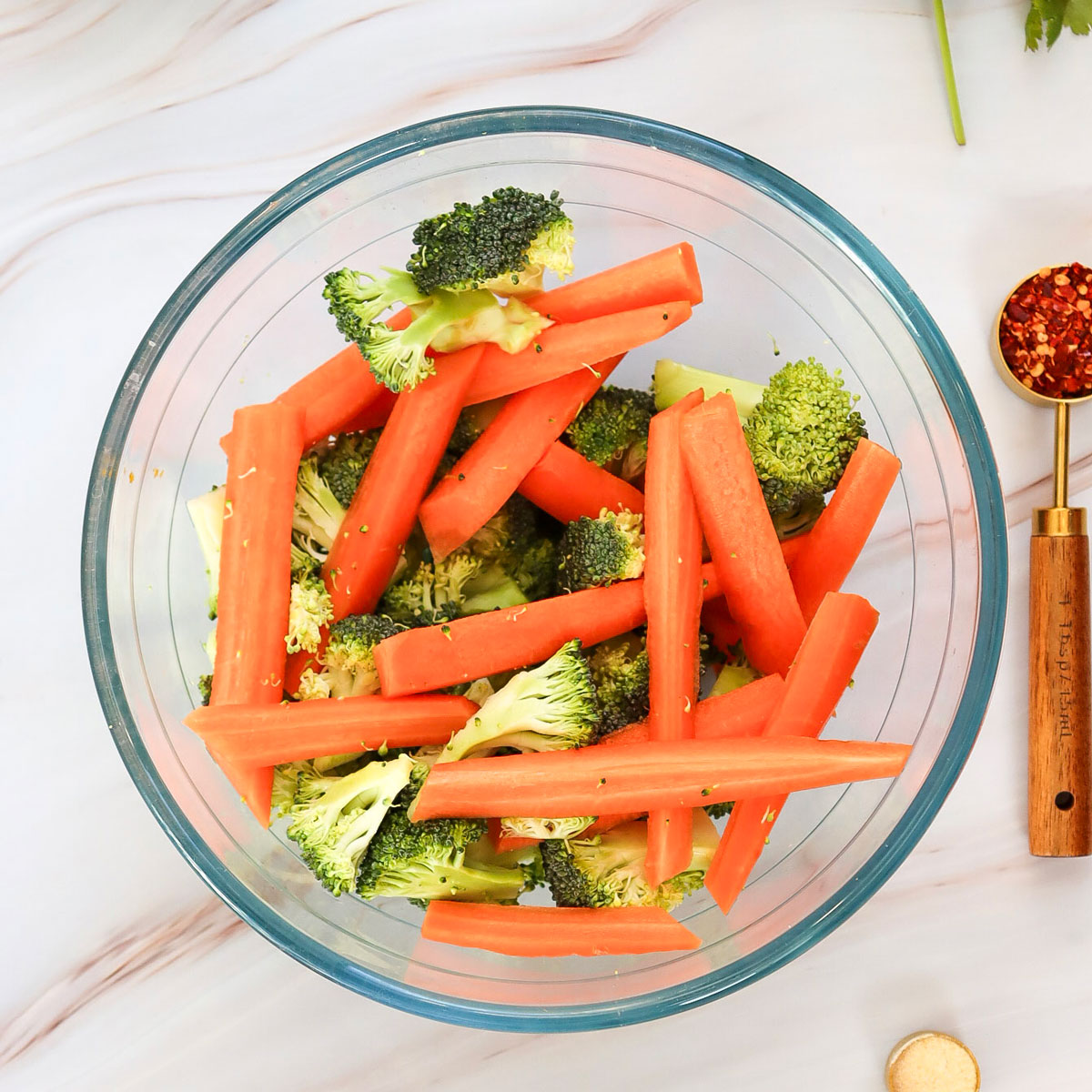 Roasted Broccoli and Carrots - The Happier Homemaker