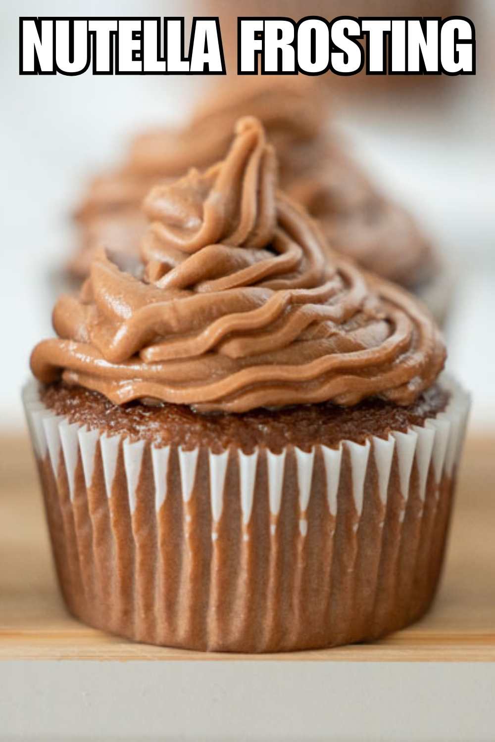 Nutella Buttercream Frosting - The Happier Homemaker