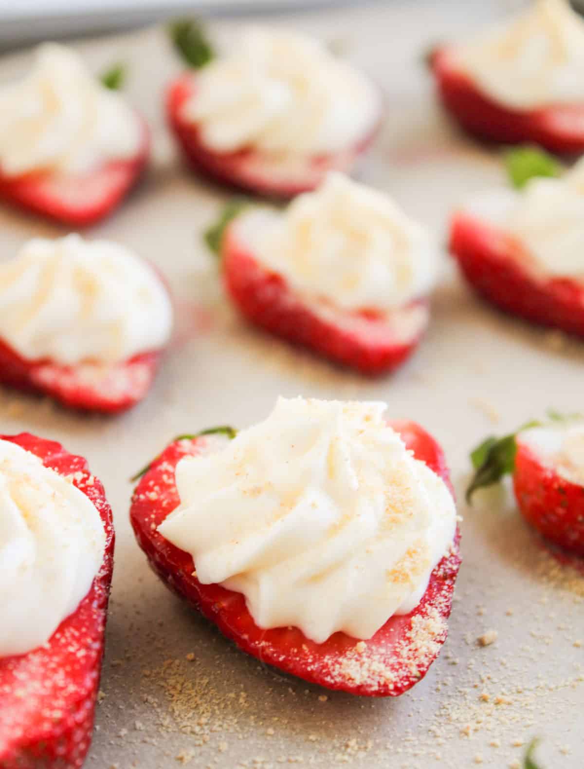 Deviled Strawberries - The Happier Homemaker