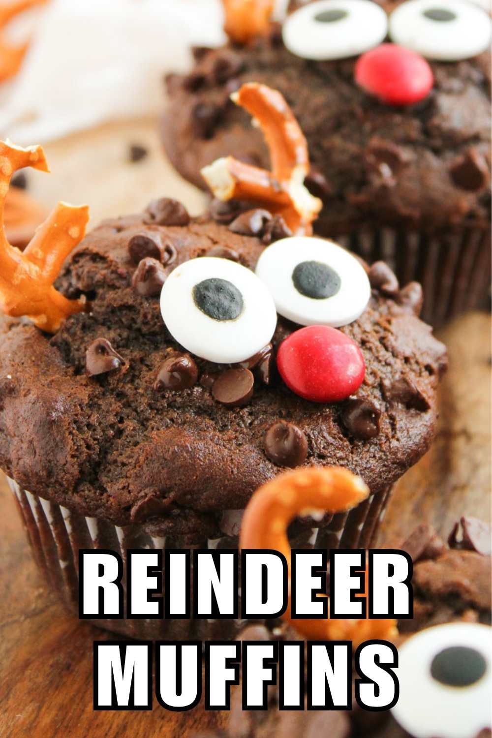 Reindeer Muffins - The Happier Homemaker