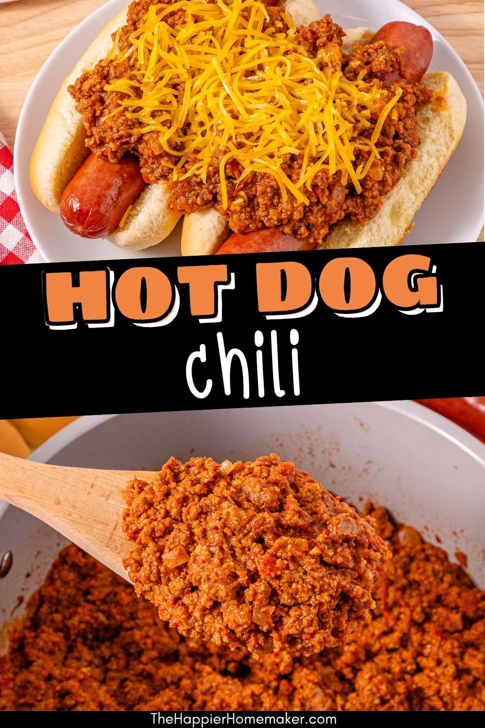 Hot Dog Chili - The Happier Homemaker